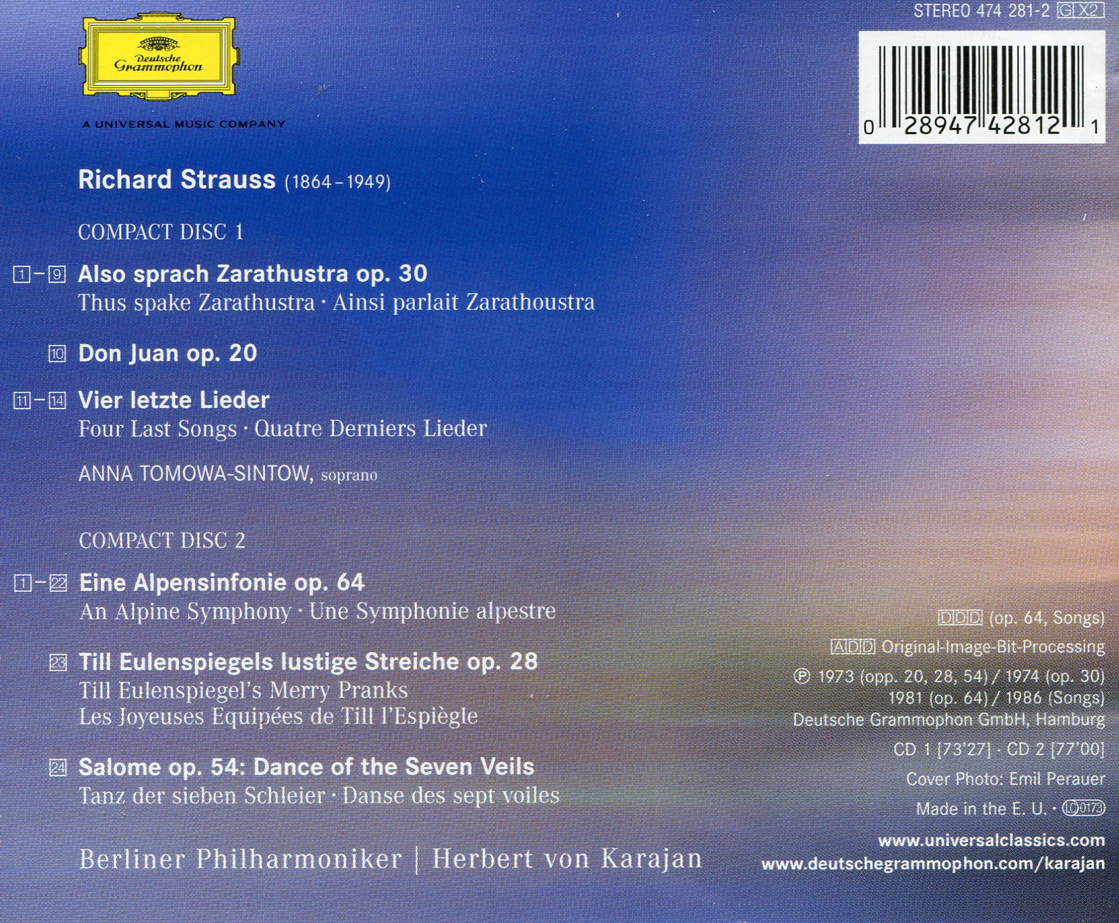 Eine Alpensinfonie (CD)