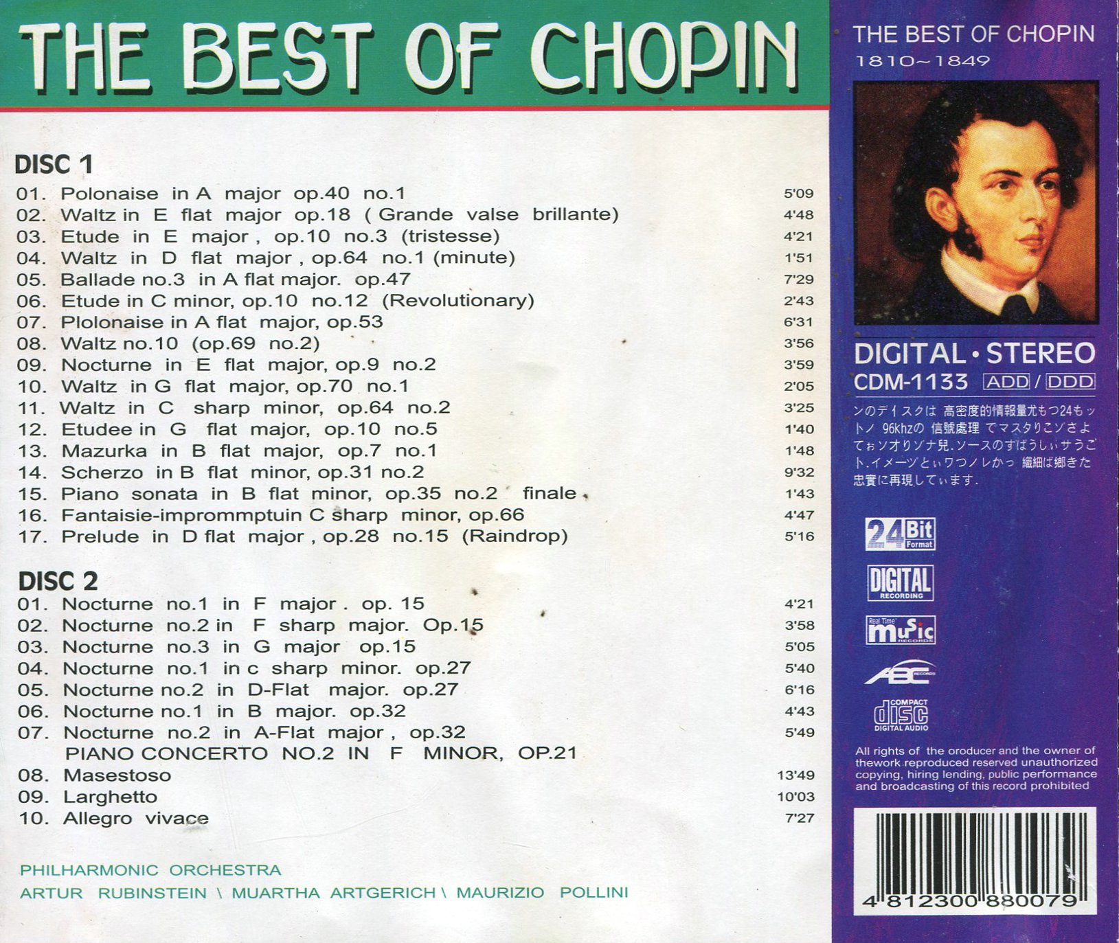 The Best of Chopin (CD1)