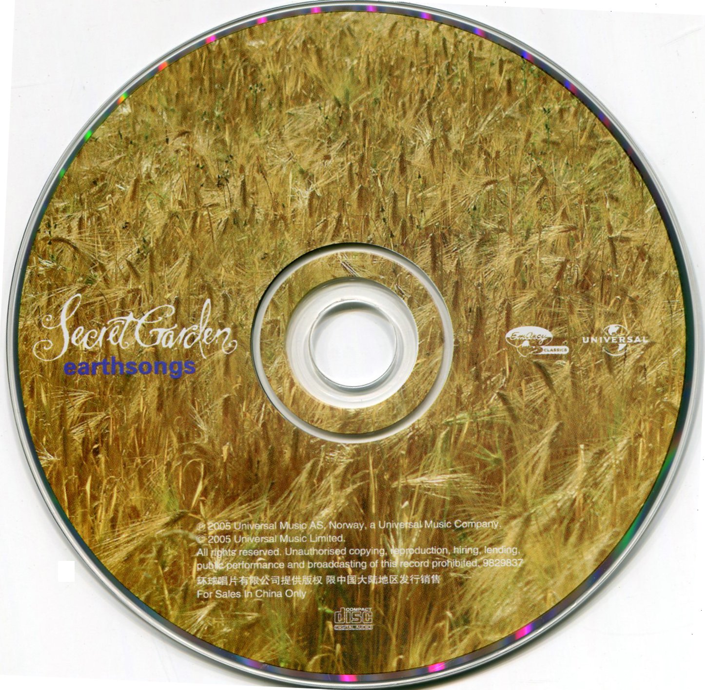 Secret garden: Earthsongs (CD3)