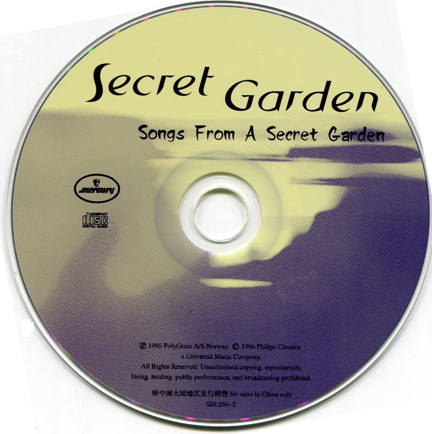 Secret garden: Song From A Secret Garden (CD5)